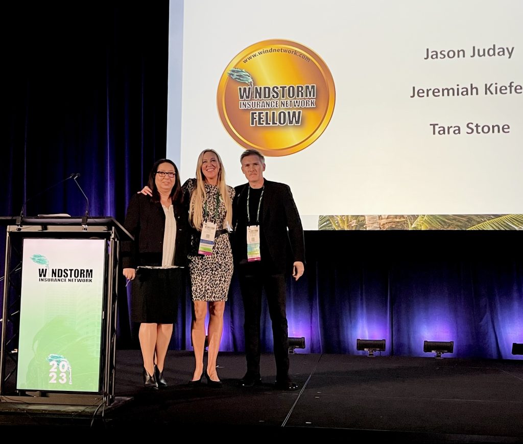 Tara Stone Is A 2023 Fellow Award Recipient At The WINDSTORM Insurance ...